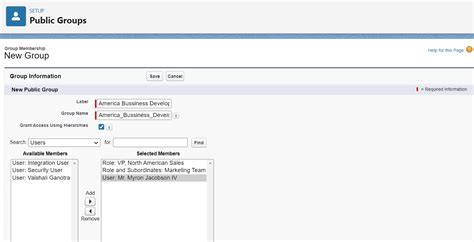 Public Groups In Salesforce Salesforce Faqs