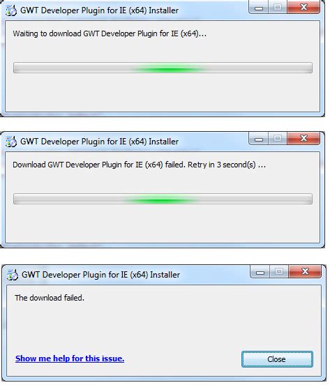 Looking For Gwt Developer Plugin For Ie9 Standalone Installation Files Stack Overflow