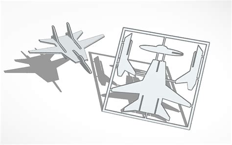 3d Design Airplane Assembly Kit Tinkercad