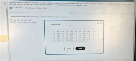 Solved Click The Icon To Verw The Eathquabe Fickter Wcale