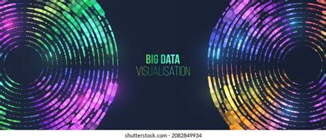 Data Stream Form Array Circles Binary Stock Vector Royalty Free 2082849934 Shutterstock
