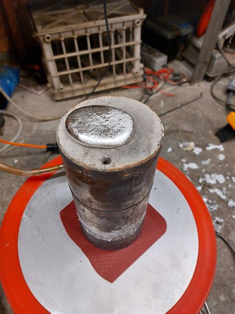 casting success using a hybrid method using my electric foundry r