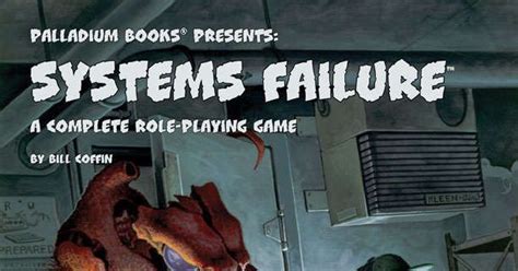 Systems Failure RPG Item RPGGeek
