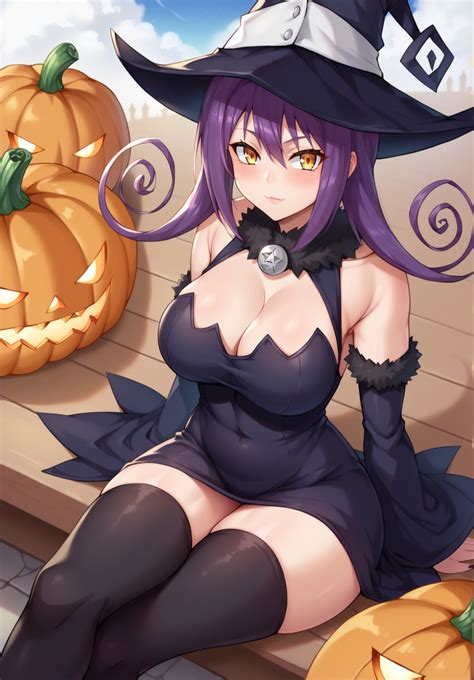 Rule 34 Ai Generated Big Breasts Blair Soul Eater Halloween Kawaii