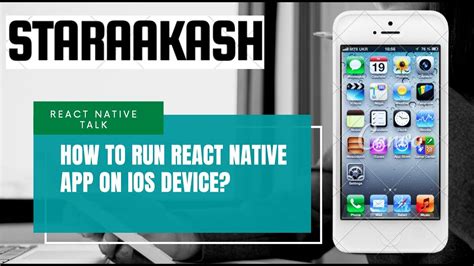 how to run react native app on ios real device react native ios