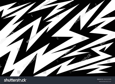 Abstract Background Various Sharp Zigzag Arrow Stock Vector Royalty