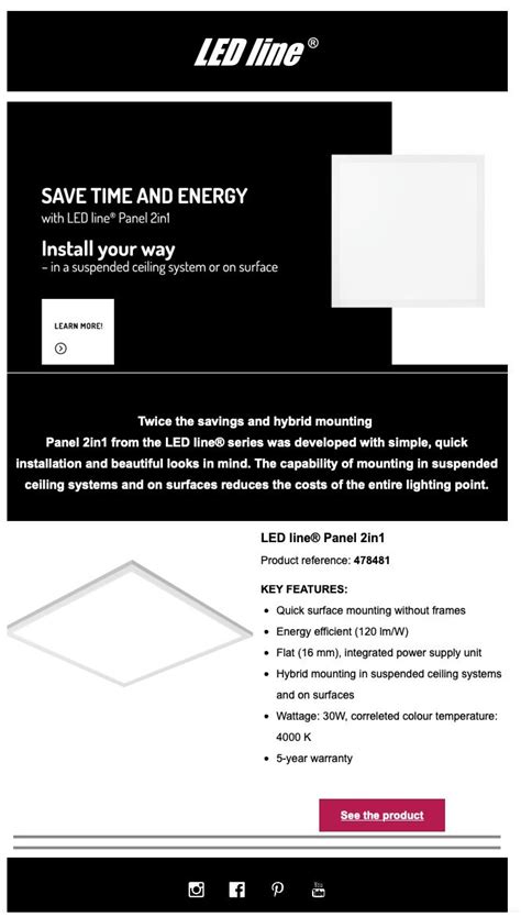 Ledlighting Ledpanel Ledin Ledline Thinnestledpanel Pawel