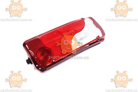 Фонарь задний MAN правый 5 секций (без подсветки номера) белая вставка ...