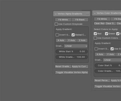Artstation Blender 41 Vertex Color And Vertex Alpha Gradient Maker