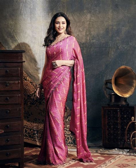Madhuri Dixit 2022 Saree
