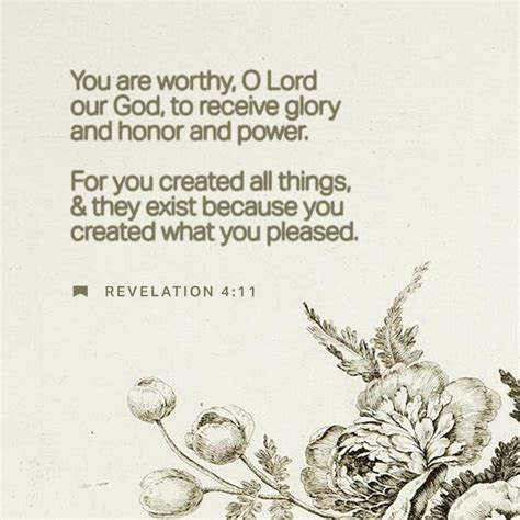Revelation 411 Esv Worthy Are You Our Lord And God Bible App