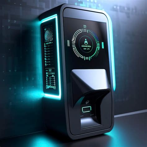 Premium Photo Photo Of A Hightech Biometric Access Control System