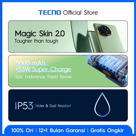 Jual Tecno Spark Pro Pro Plus Nfc Ram Gb Rom Gb Garansi Resmi Di Seller Premium