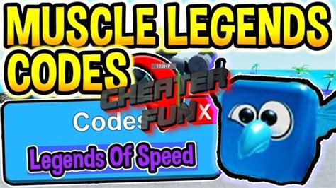 Roblox Muscle Legends Codes August 2022 Working Codes
