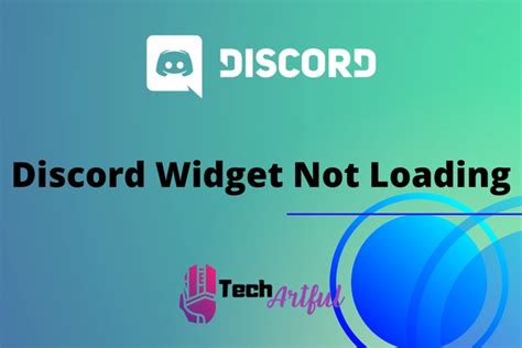 Solved Discord Widget Not Loading 2023