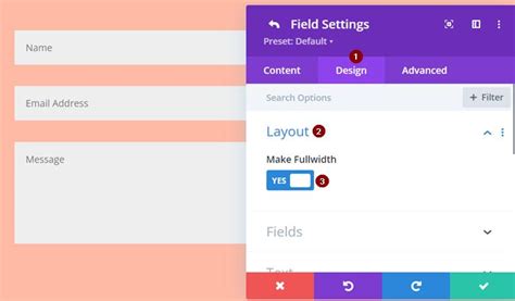 How To Make The Input Field And Email Field Full Width In Divi Contact