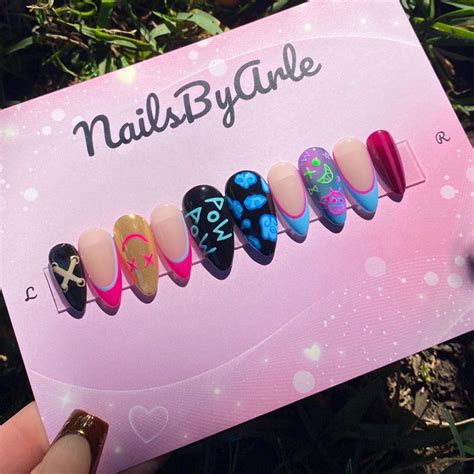 Arcane Jinx Nails Etsy