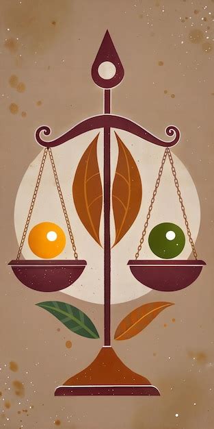 Libra As A Symbol Of Justice Equilibrium And Balance Premium Ai