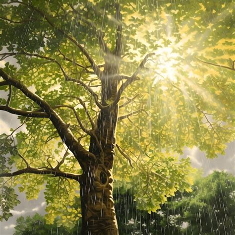 Premium Ai Image Sun Rays