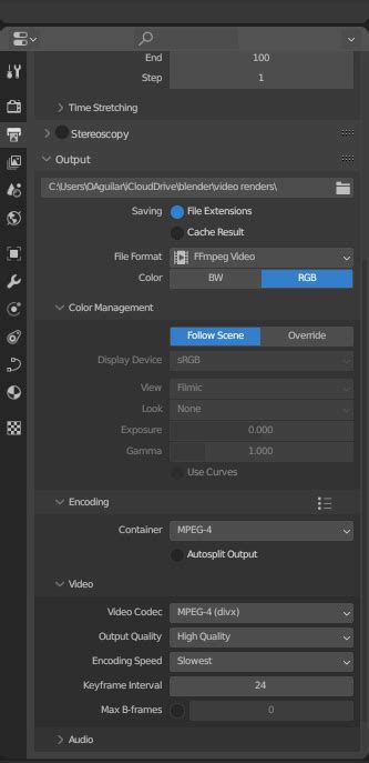 why is my video render not showing the full color range r blender