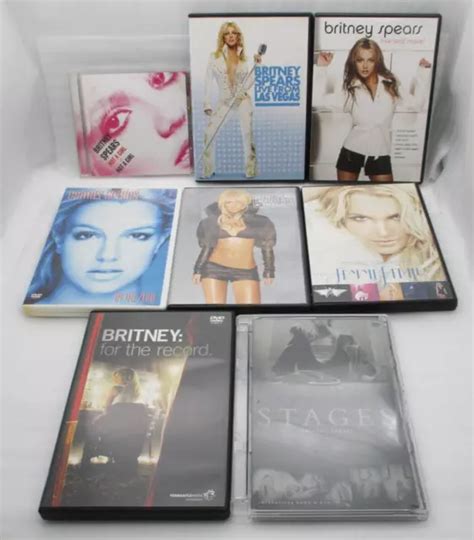 Britney Spears Dvd Stages The Femme Fatale Tour Live And More 8discs
