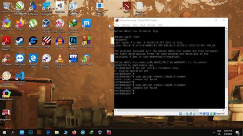 Terminal Can T Get Into Debian Console Interface After Login Unix