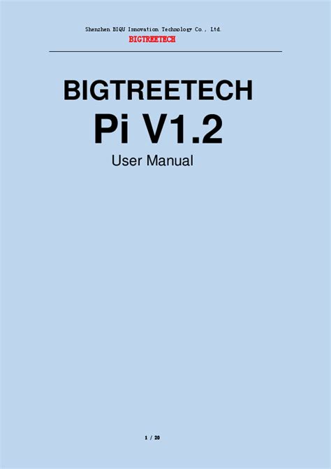 Bigtreetech Device Database