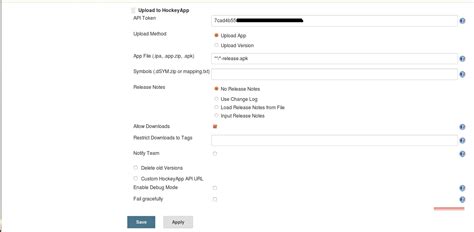 Upload Build In Hockeyapp Using Jenkins Server