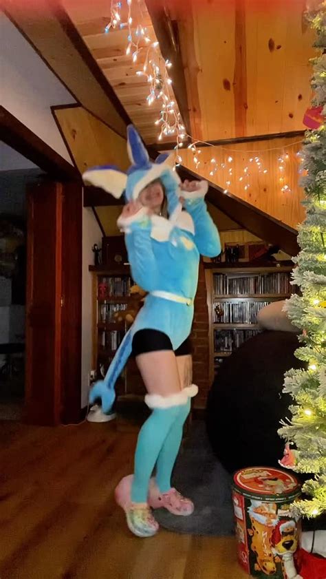 Aries Akana Vaporeon Costume Challenge