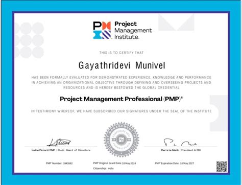 gayathridevi munivel pmp pmi acp csm safe po pm on linkedin pmp