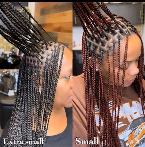 Detailed Parting Tutorial Small Knotless Braids Perfect Parts Artofit