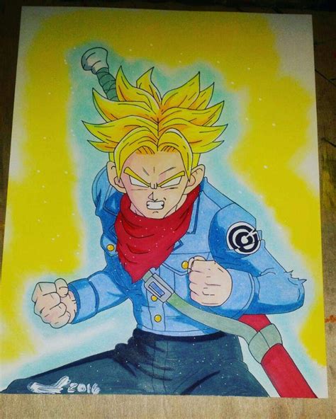 False Ssj Blue Trunks Dragonballz Amino