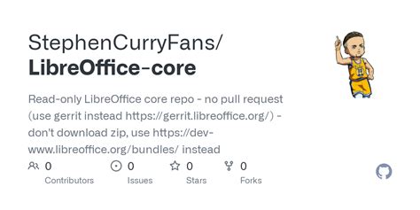 Github Stephencurryfanslibreoffice Core Read Only Libreoffice Core