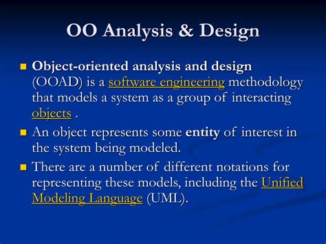 Ppt Object Oriented Analysis Powerpoint Presentation Free Download