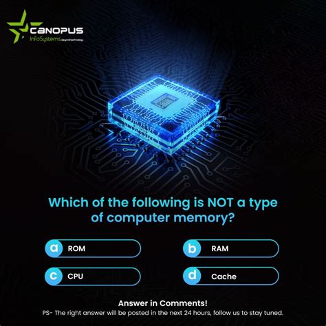 Canopus Infosystems A Cmmi Level 3 Company On Linkedin Quiz