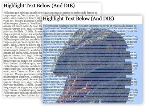 reveal a background image upon text selection css tricks