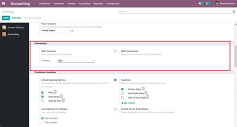 Configurable Options In Accounting Module Introduction To Odoo