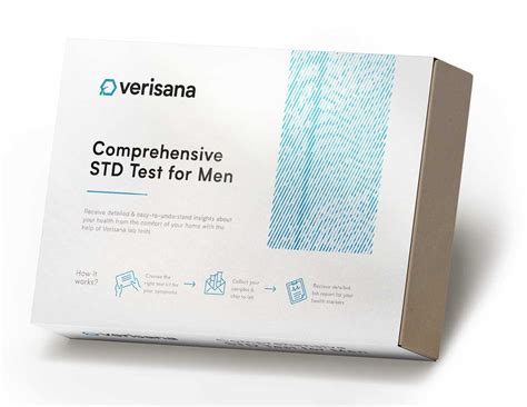comprehensive std test for men test kit