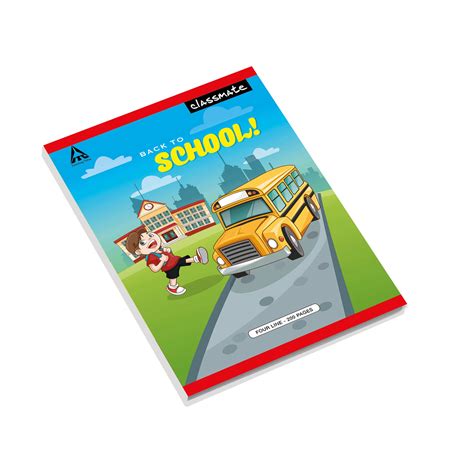 Classmate Note Book Four Line A4 200s Assorted Online At Best Price