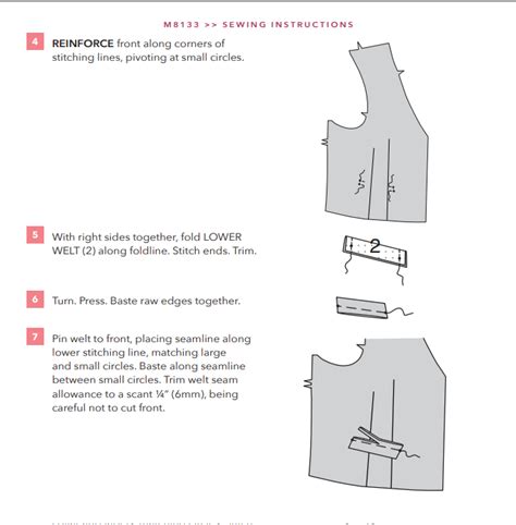 Help Understanding A Pattern For My First Project R Sewingforbeginners