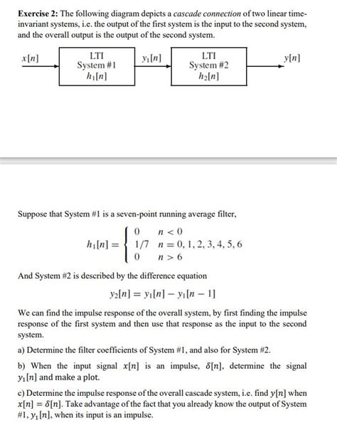 Solved Exercise The Following Diagram Depicts A Cascade Chegg