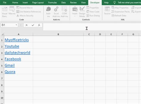 How To Extract Urls From Hyperlinks In Excel My Microsoft Office Tips