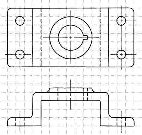 solved sketch offset section view in place of the front view