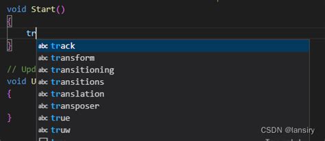 Unity Vscode 代码提示出现不完全 部分缺失问题vscode Js提示不全 Csdn博客