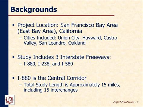 Ppt Project Prioritization Using Paramics Microsimulation A Case