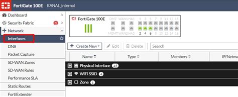 FortiGate Local Vlan Tanımları Networksel Guest IP Phone Vip Vlan Tanımları
