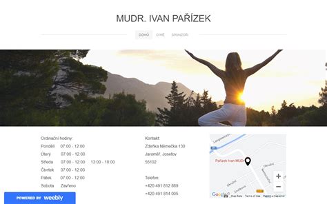 Mudr Ivan Pařízek Jaroměř Okres Náchod