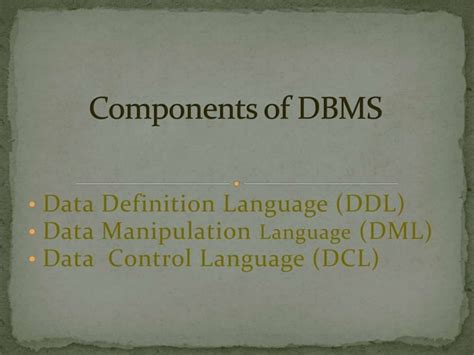 Silvester Presentation On Dbms Pptx Databases Computer Software