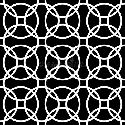 Geometric Grid Mesh Pattern With Intersecting Lines Stock Vector