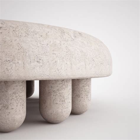 John Pomp Designs Hand Poured Glass Table To Look Like A Puddle Of Water